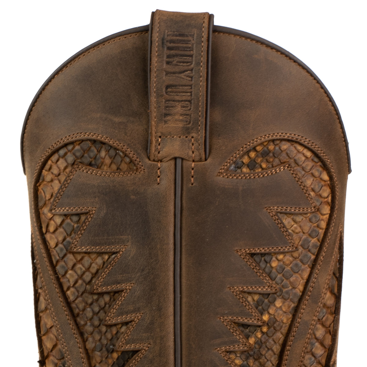 Botas Cowboy de Homem Artesanais Couro Oleado Castanho Terra 2567 Texanas